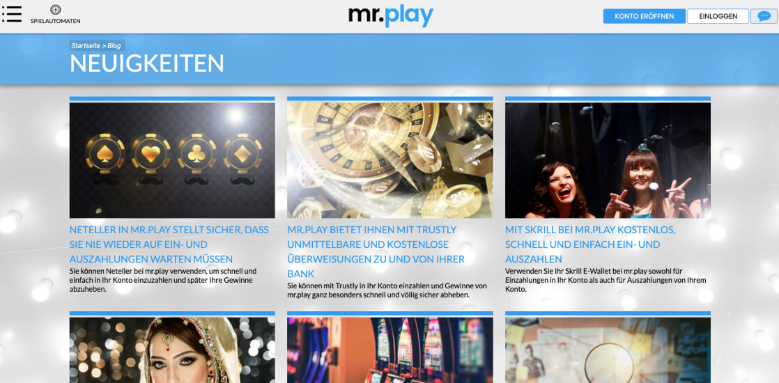 Das Mr.Play Casino im Experten-Test 2025